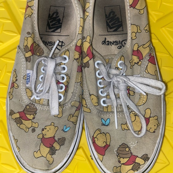 Vans | Shoes | Disney Pooh Bear Vans | Poshmark